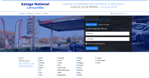 Garage National – garage LEROUVILLE