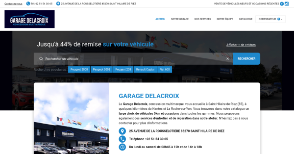 Garage Delacroix – garage SAINT HILAIRE DE RIEZ